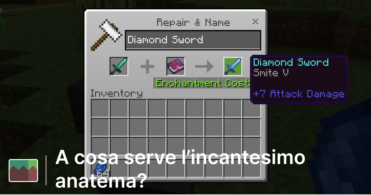 A cosa serve l'incantesimo Anatema in Minecraft? - Minecraft Italia